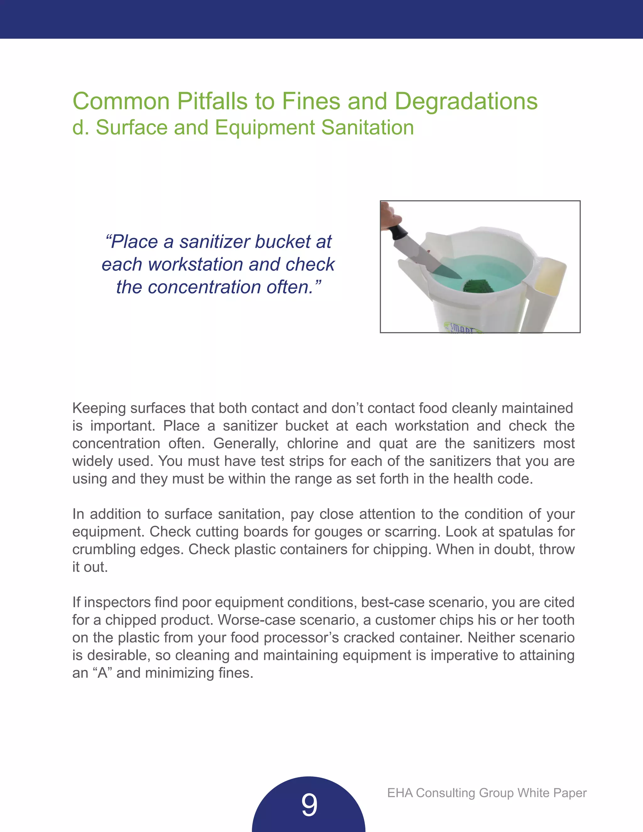 Avoiding Fines & Poor Grades in NYC Health Inspection (White Paper ...