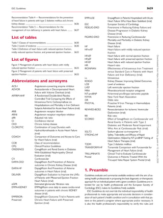 2023 ESC Guidelines Update on Acute and Chronic Heart Failure Diagnosis ...