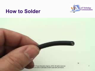 Soldering 101: Safety | PPTX