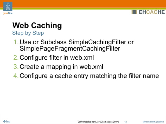 Ehcache Architecture, Features And Usage Patterns | PPT