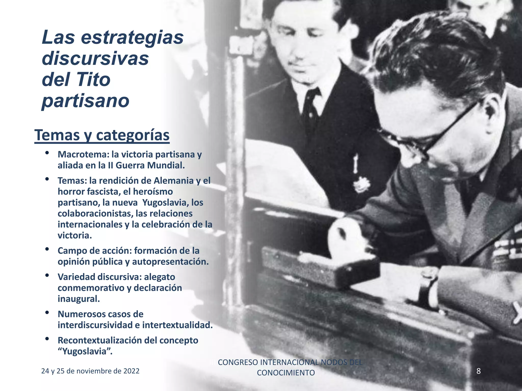 Las estrategias discursivas del Tito partisano | PDF