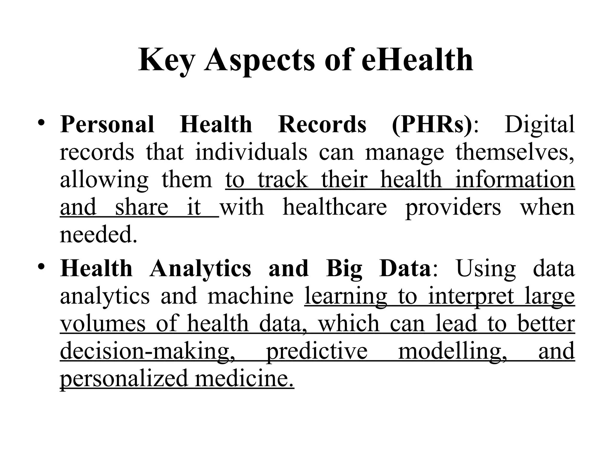eHealth - Telemedicine concept and its benefits | PPT
