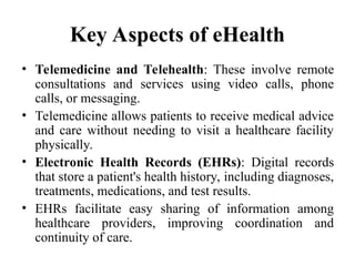 eHealth - Telemedicine concept and its benefits | PPT