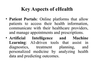 eHealth - Telemedicine concept and its benefits | PPT