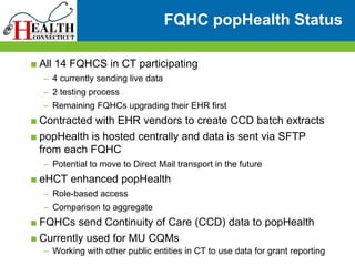 Implementation of a Population Health and Quality Reporting System for ...