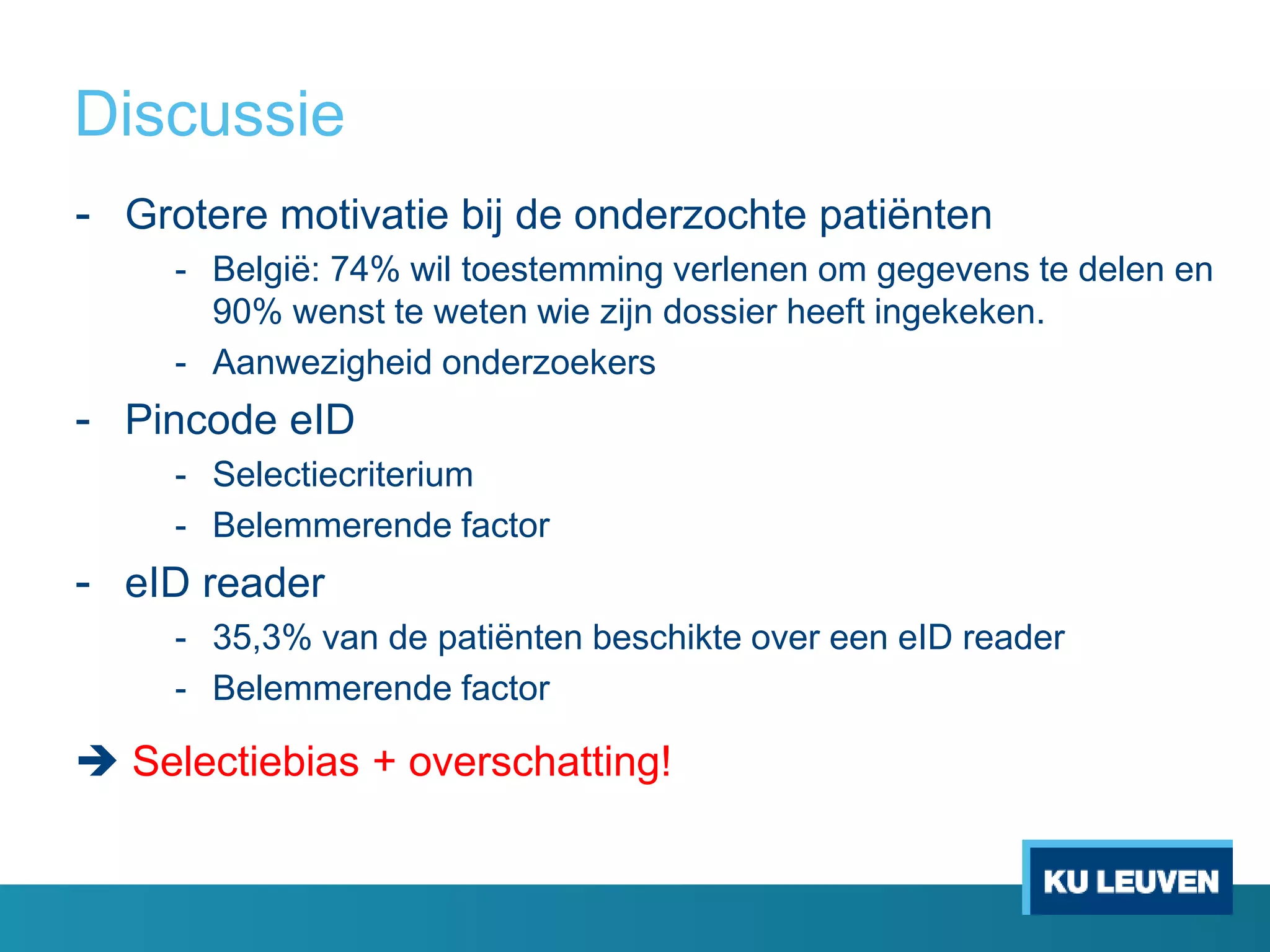 Ehealth consent procedure liesa claire-leen-jolien | PPT