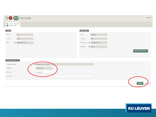 Ehealth consent procedure liesa claire-leen-jolien | PPT