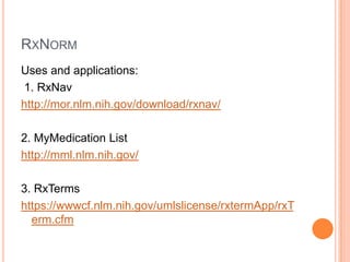 Rx Norm | PPTX