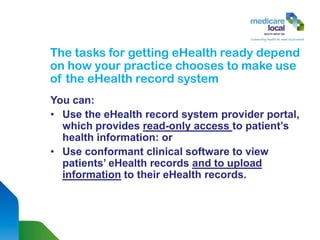 E health registration next steps | PPTX