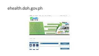 Country eHealth Updates 2016 (Philippines) | PPTX