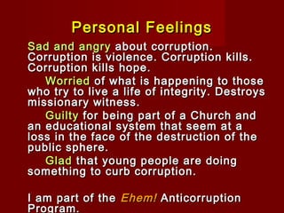 Spirituality of Integrity | PPT