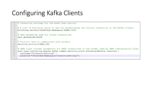EventHub for kafka ecosystems kafka meetup | PPT