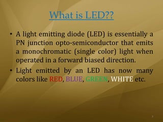 Led physics | PPTX