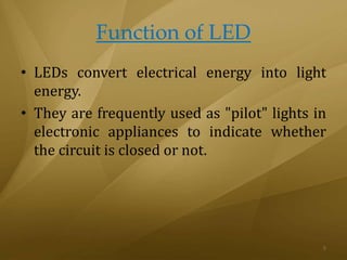 Led physics | PPTX