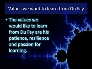 Scientist- C. F. Du Fay | PPTX