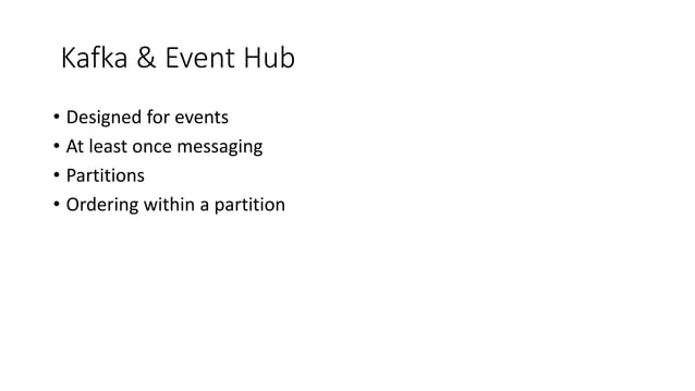 Event Hub & Kafka | PPT