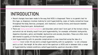 Hypermobile Ehlers-Danlos Syndrome & hypermobility spectrum disorders ...