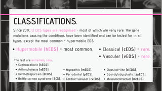 Hypermobile Ehlers-Danlos Syndrome & hypermobility spectrum disorders ...