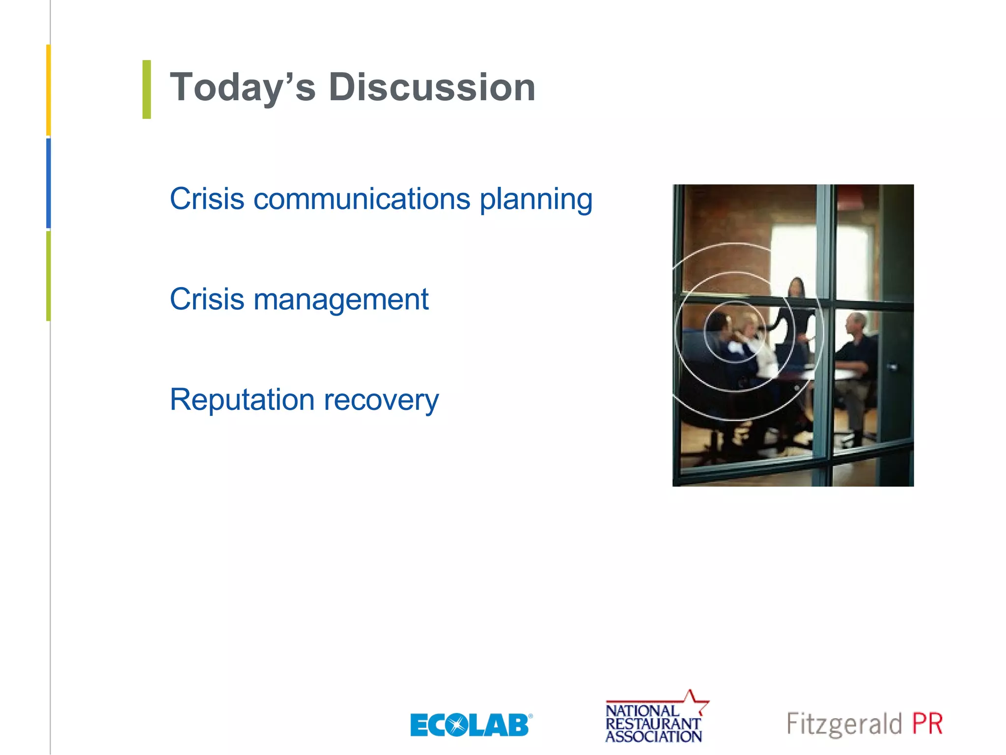 Reputation Management: Crisis Communication Planning, Response and ...