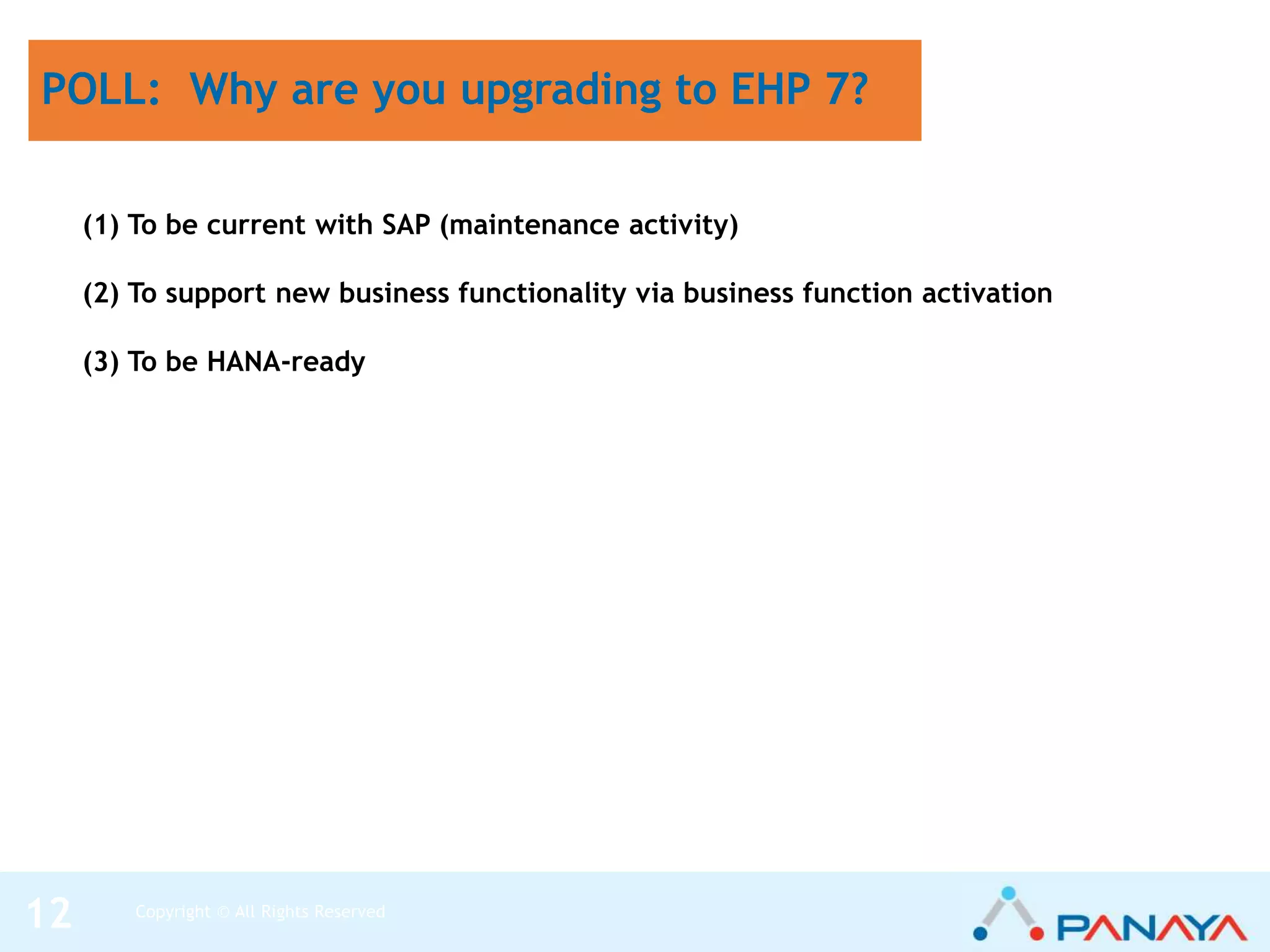 SAP EHP7 how to avoid the pitfalls | PPTX | Computer Software and Applications | Computing