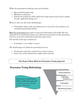 Vulnerability Assessment and Penetration Testing Report | PDF