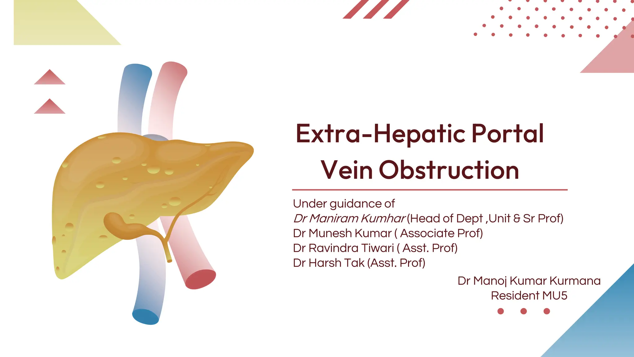 EHPVO ( Extra Hepatic Portal Vein Obstruction) | PPTX