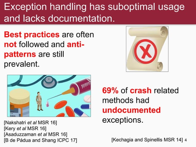 Ieee Scam 2017 Revisiting Exception Handling Practices With Exception Flow Analysis Ppt