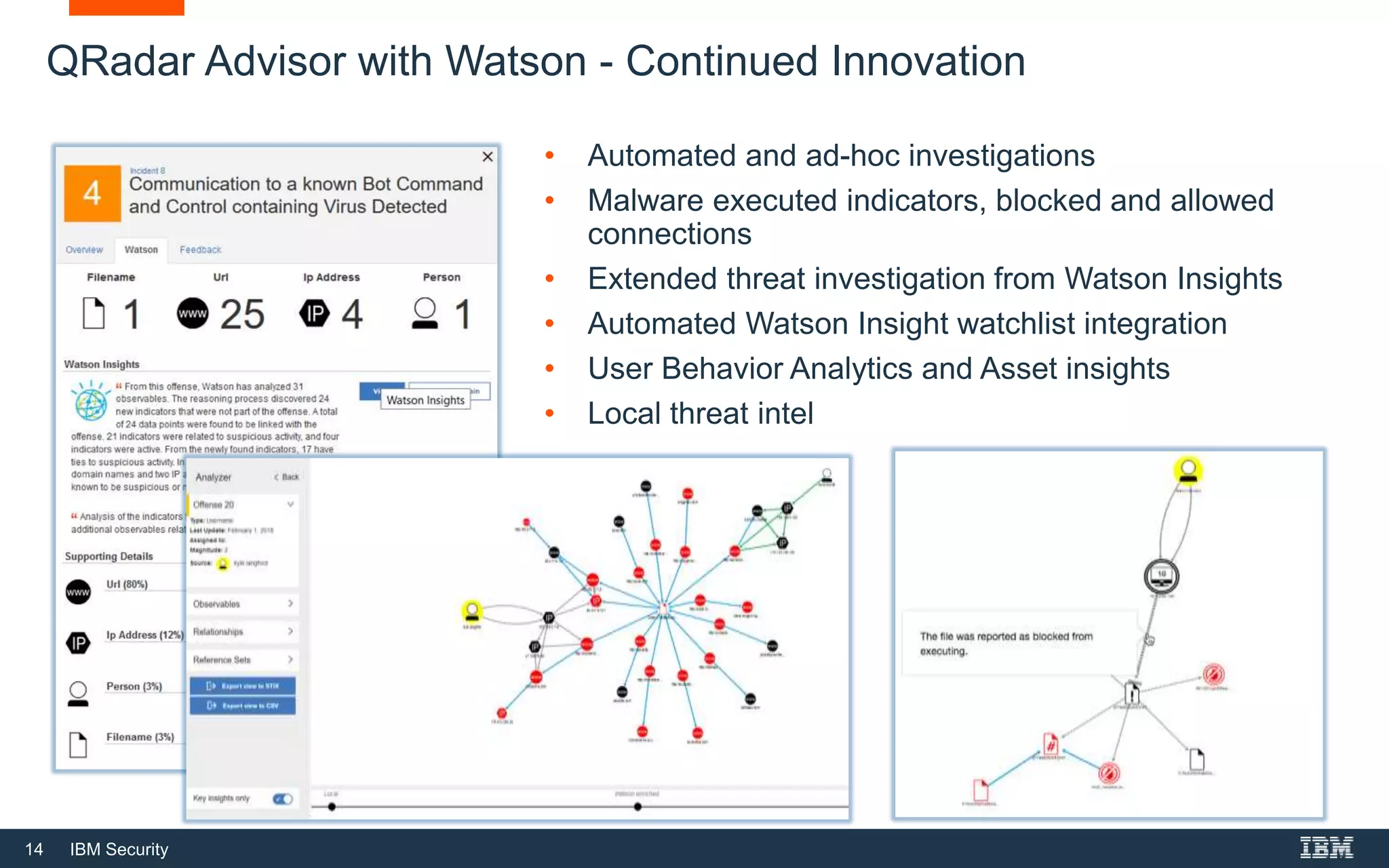 IBM Q-radar security intelligence roadmap | PPTX