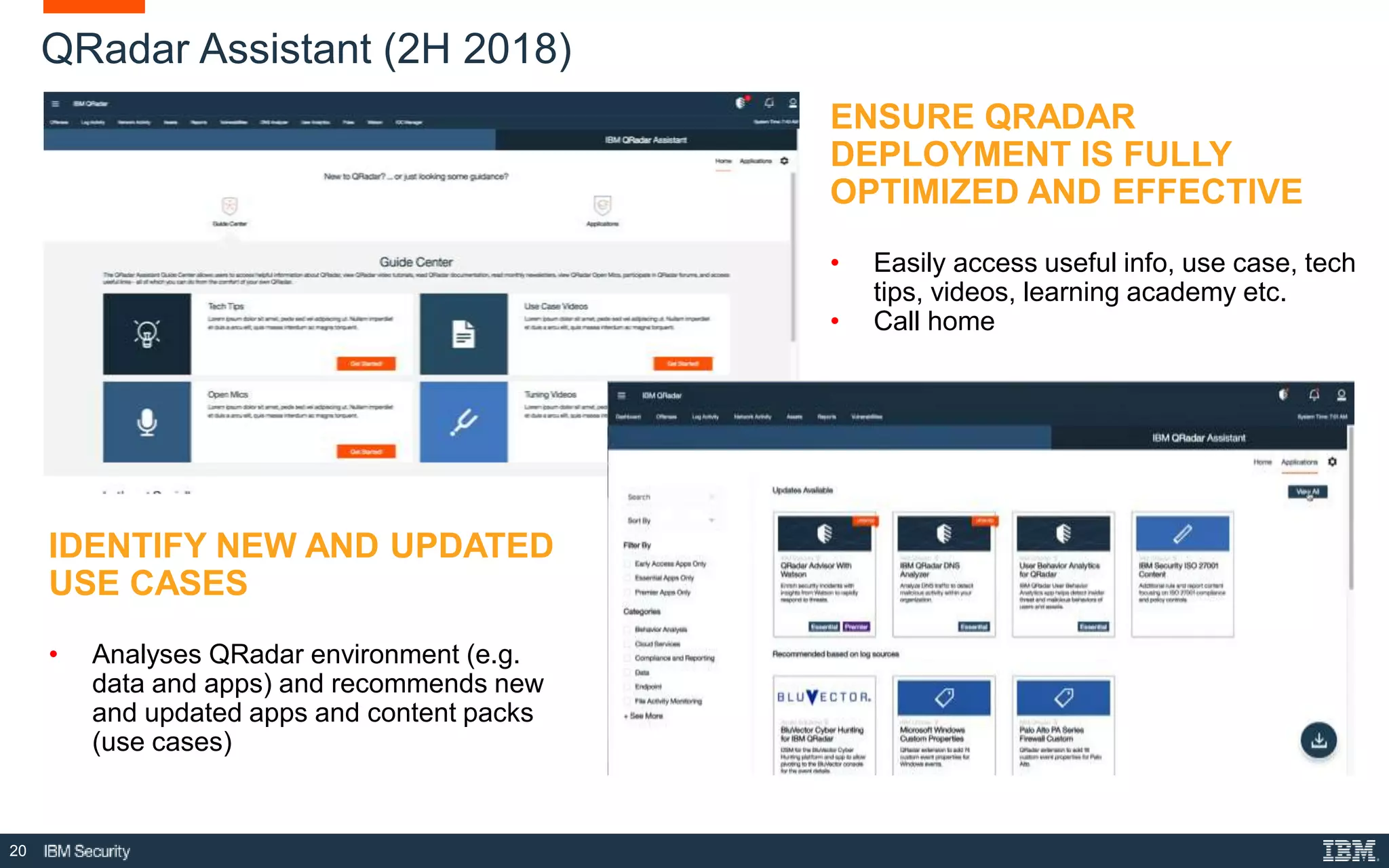 IBM Q-radar security intelligence roadmap | PPTX
