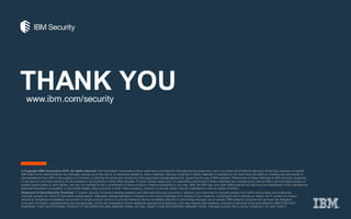 IBM Q-radar security intelligence roadmap | PPTX