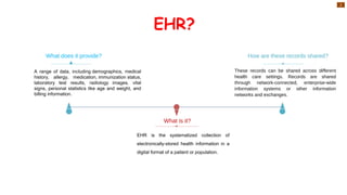 EHR - Elecronic Health Record | PPT