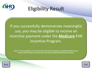 EHR Ep Decision Tool | PPT