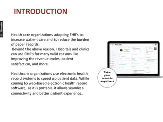Ehr for hospital | PPT