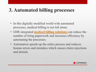 EHR IMPLEMENTATION IN BILLING: EVERYTHING YOU NEED TO KNOW | PPTX