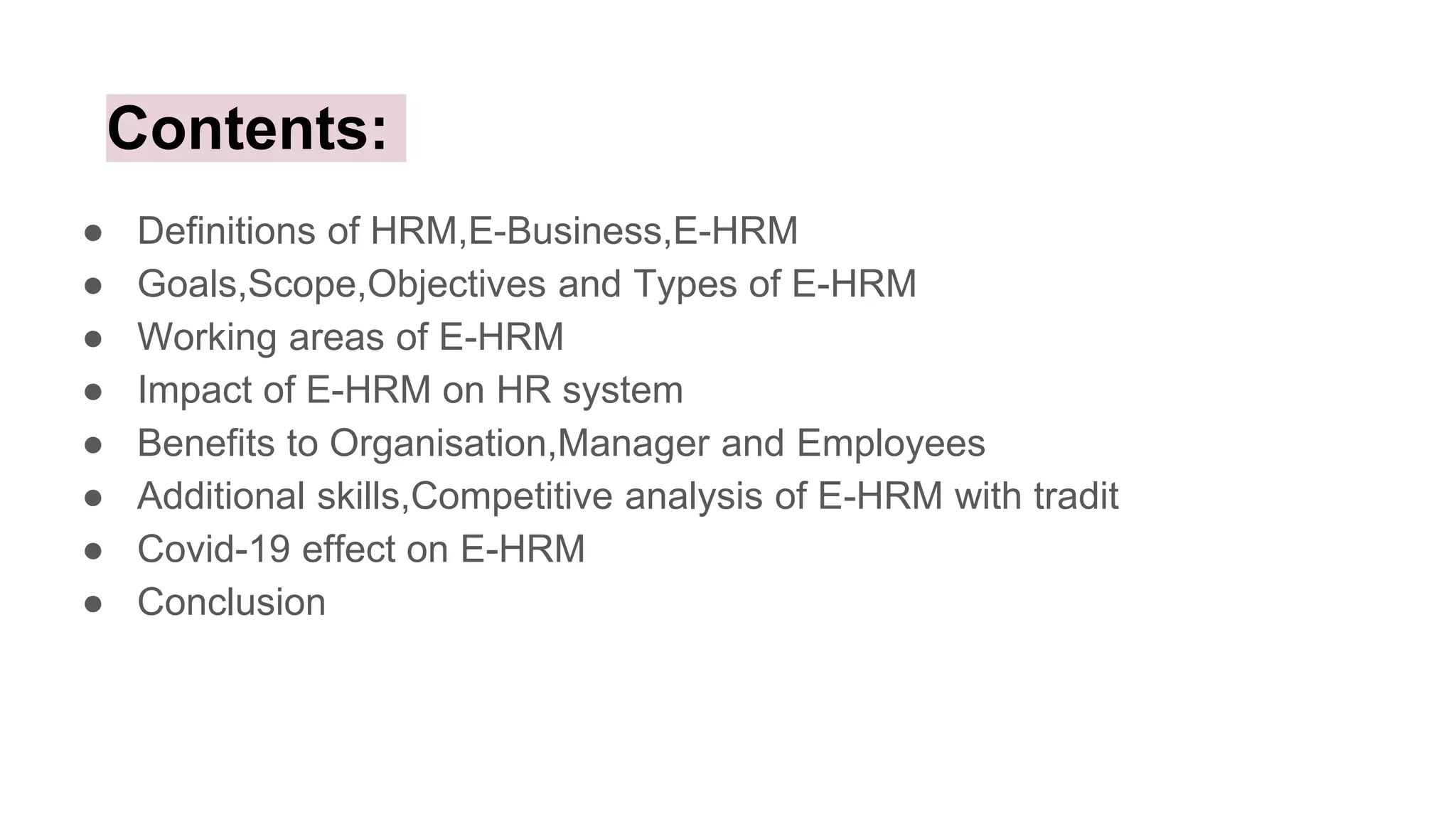 E- HUMAN RESOURCE MANAGEMENT | PPTX