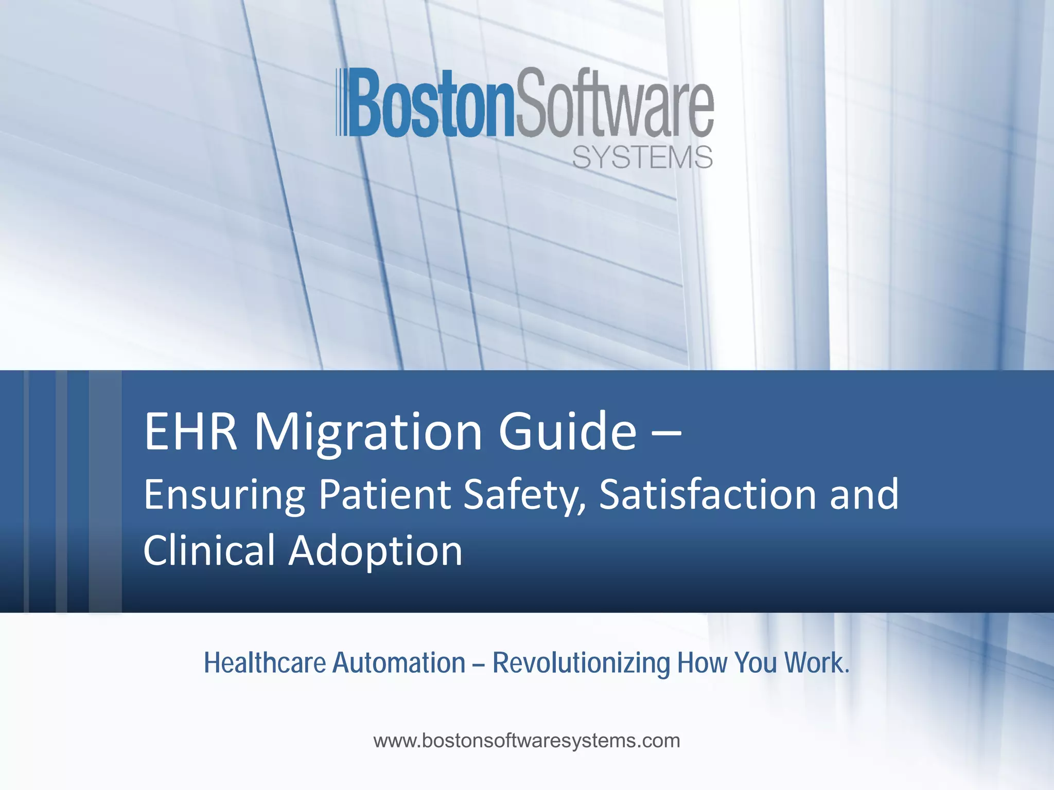 EHR Migration Guide | PPT