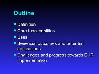 Ehr overview nip | PPT