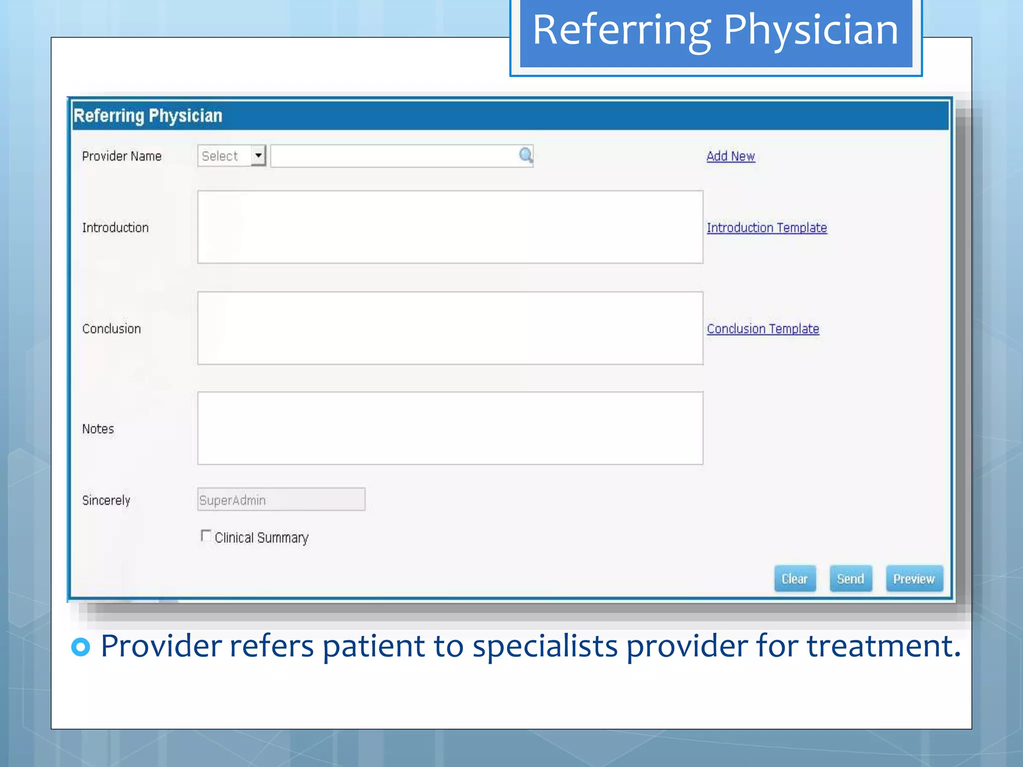 EHR Prototype Presentation | PPSX