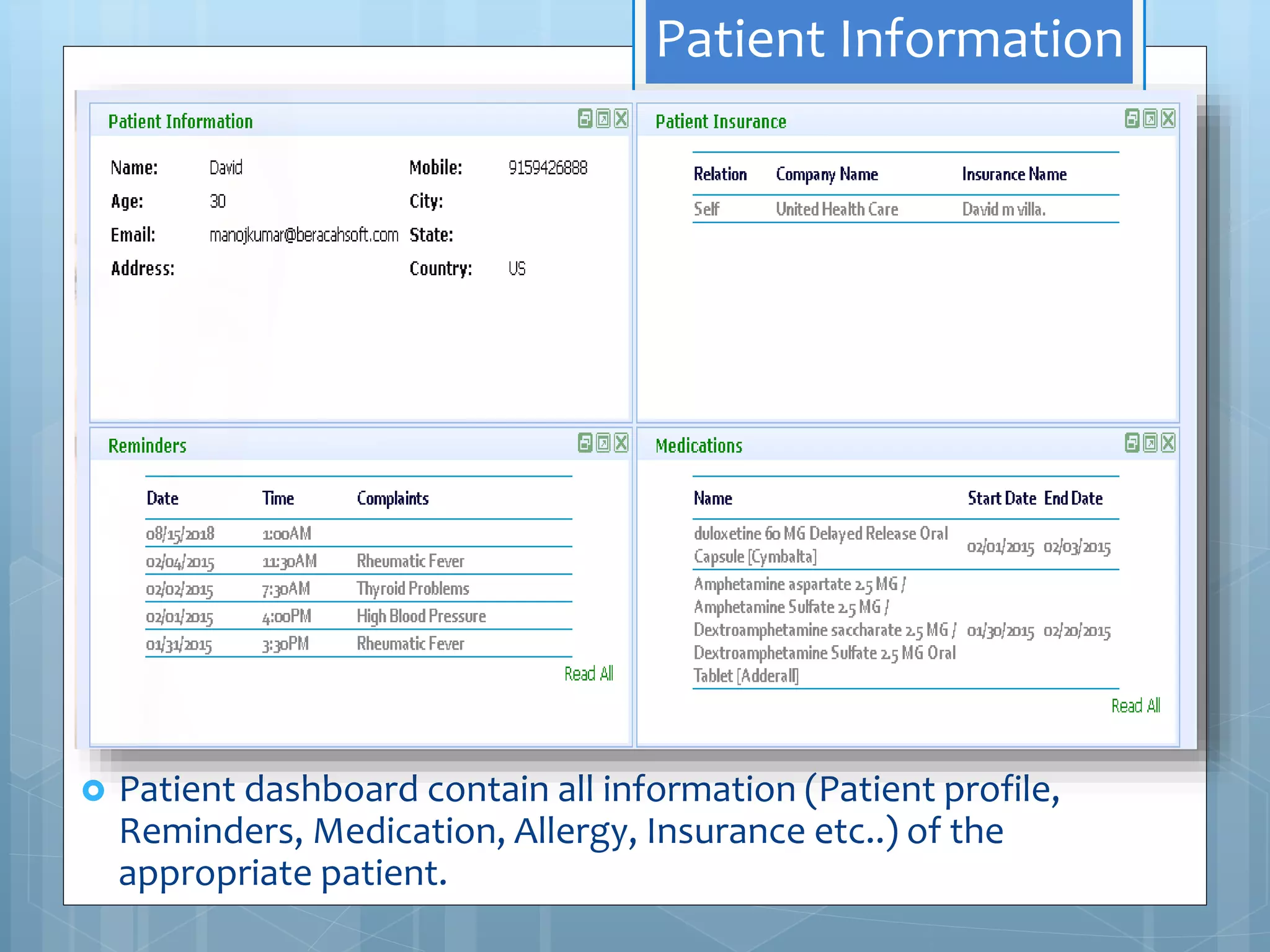 EHR Prototype Presentation | PPSX