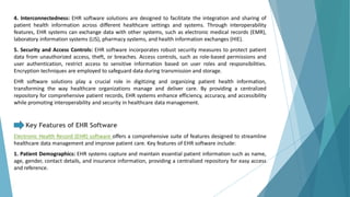 EHR Software Solutions: Revolutionizing Healthcare Data Management | PDF