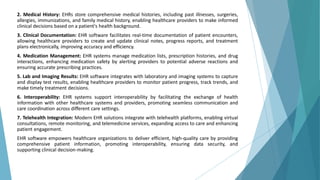 EHR Software Solutions: Revolutionizing Healthcare Data Management | PDF