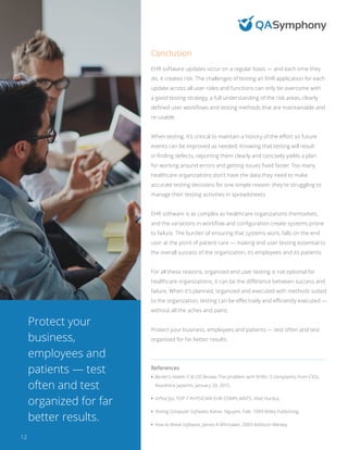 Ehr Testing Challenge | PDF