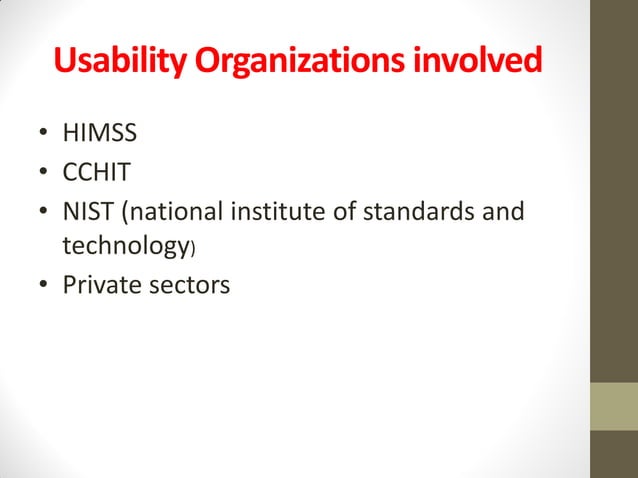 Ehr usability | PPT