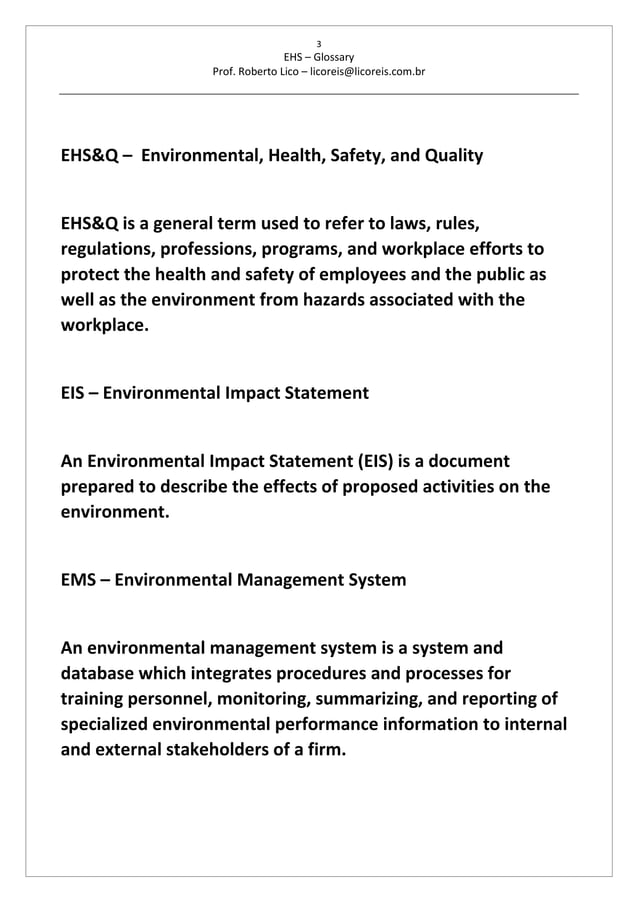 Glossary of ESG - Technical Terms | PDF | Business | Business and Finance