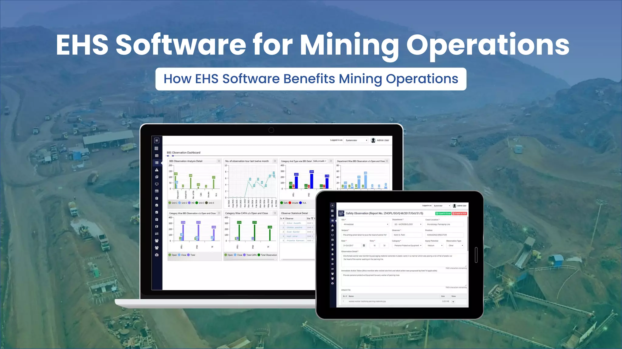 EHS Software for Mining Operations | PPT