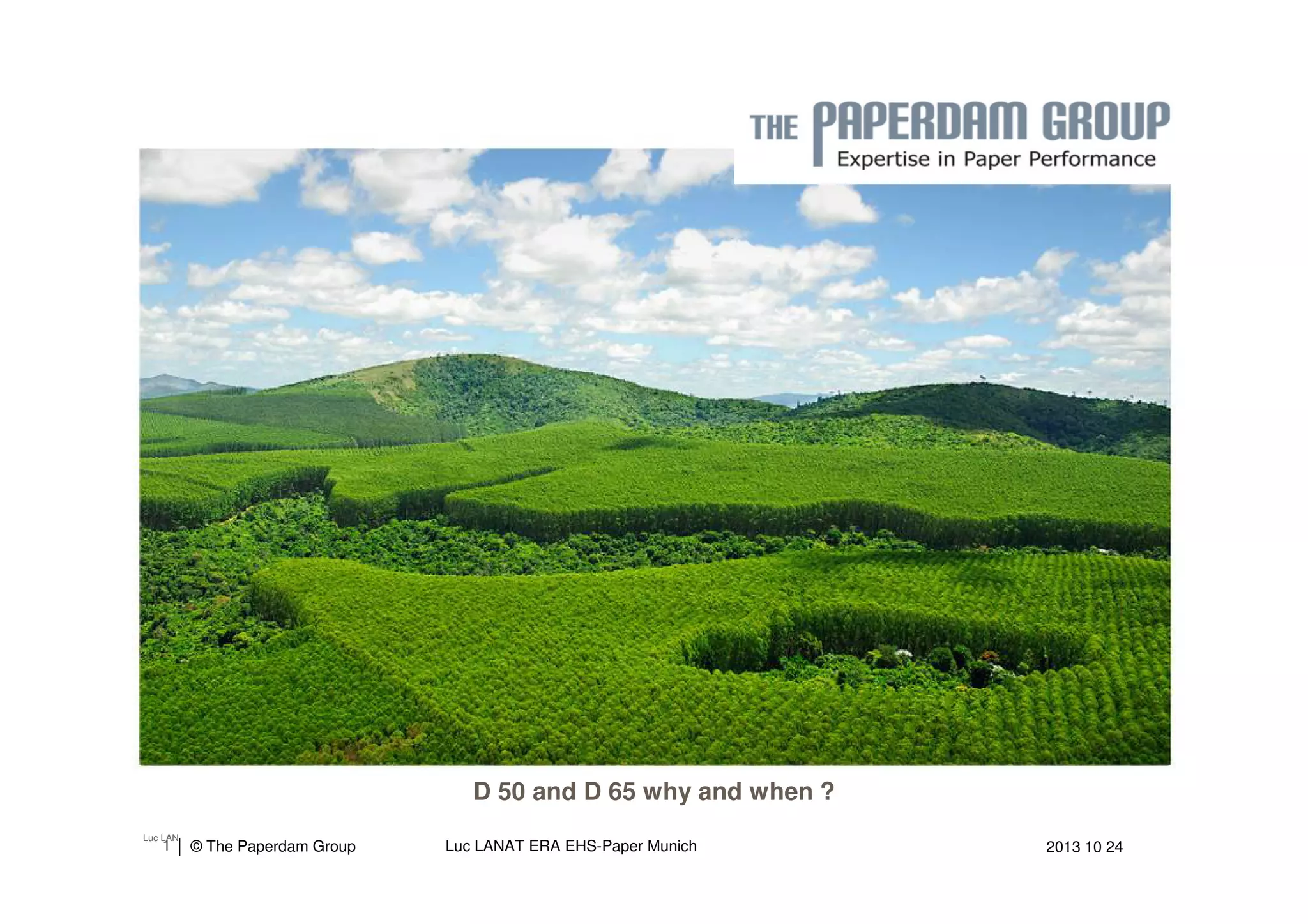 Ehs1302 annex vi lanat d65 vs d50 20131025 | PDF