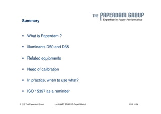 Ehs1302 annex vi lanat d65 vs d50 20131025 | PDF