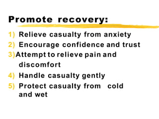 Ehs3. aim, principles and rules of first aid | PPTX