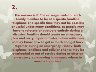 Ehs 314 emergency response quiz | PPTX