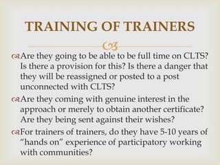 CLTS LECTURE/ASSESSMENT | PPTX